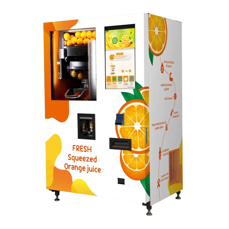 Automatic Fresh Orange Juice Vending Machine